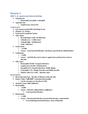 Exam 1 - Exam 1 note compilation - Laboratory Testing and Safety ...