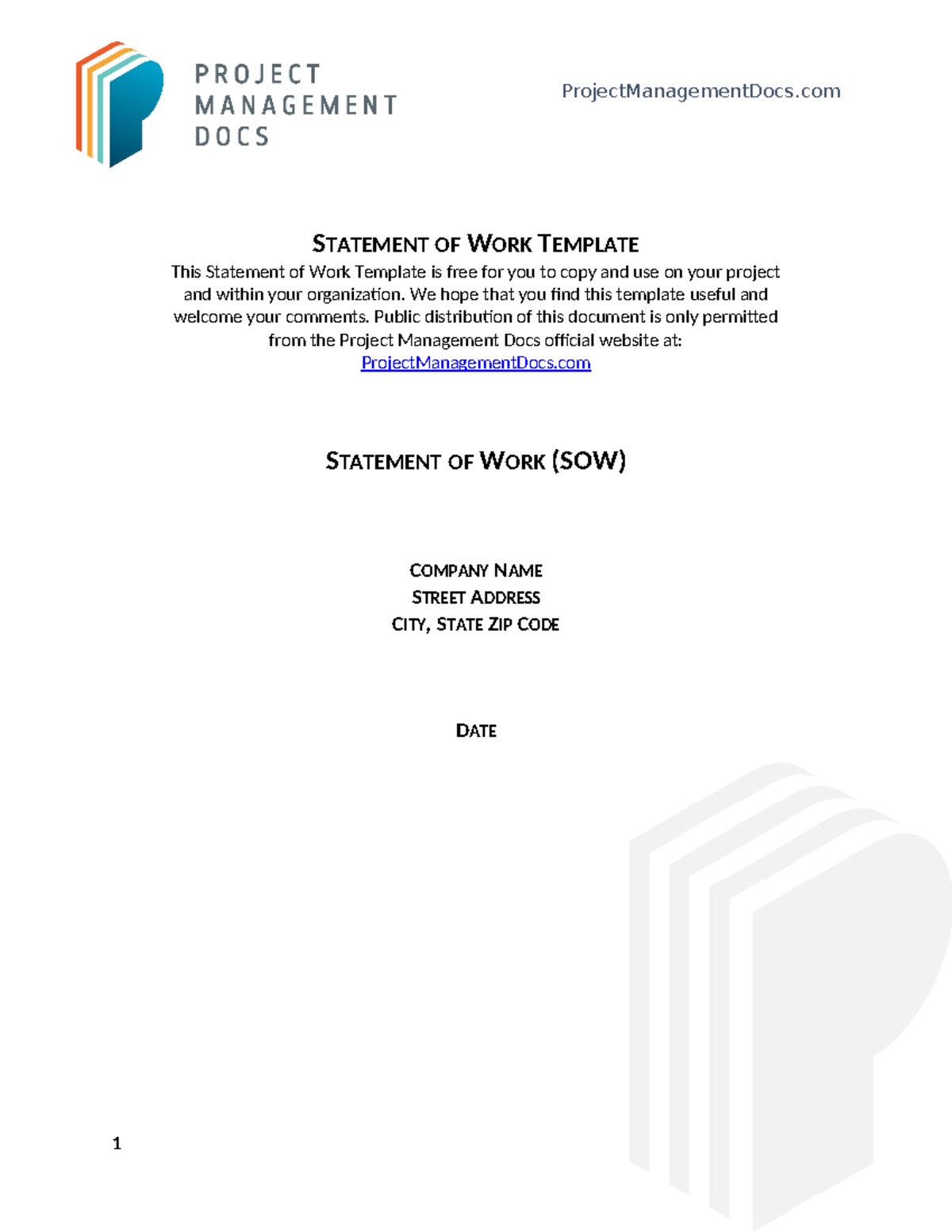 Statement-of-Work - Statement-of-Work - STATEMENT OF WORK TEMPLATE This ...