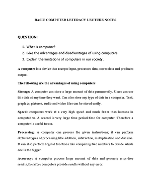 ICT, exams for senior one - ST. MARK VOCATIONAL SCHOOL NYAKATOOMA S1 ...