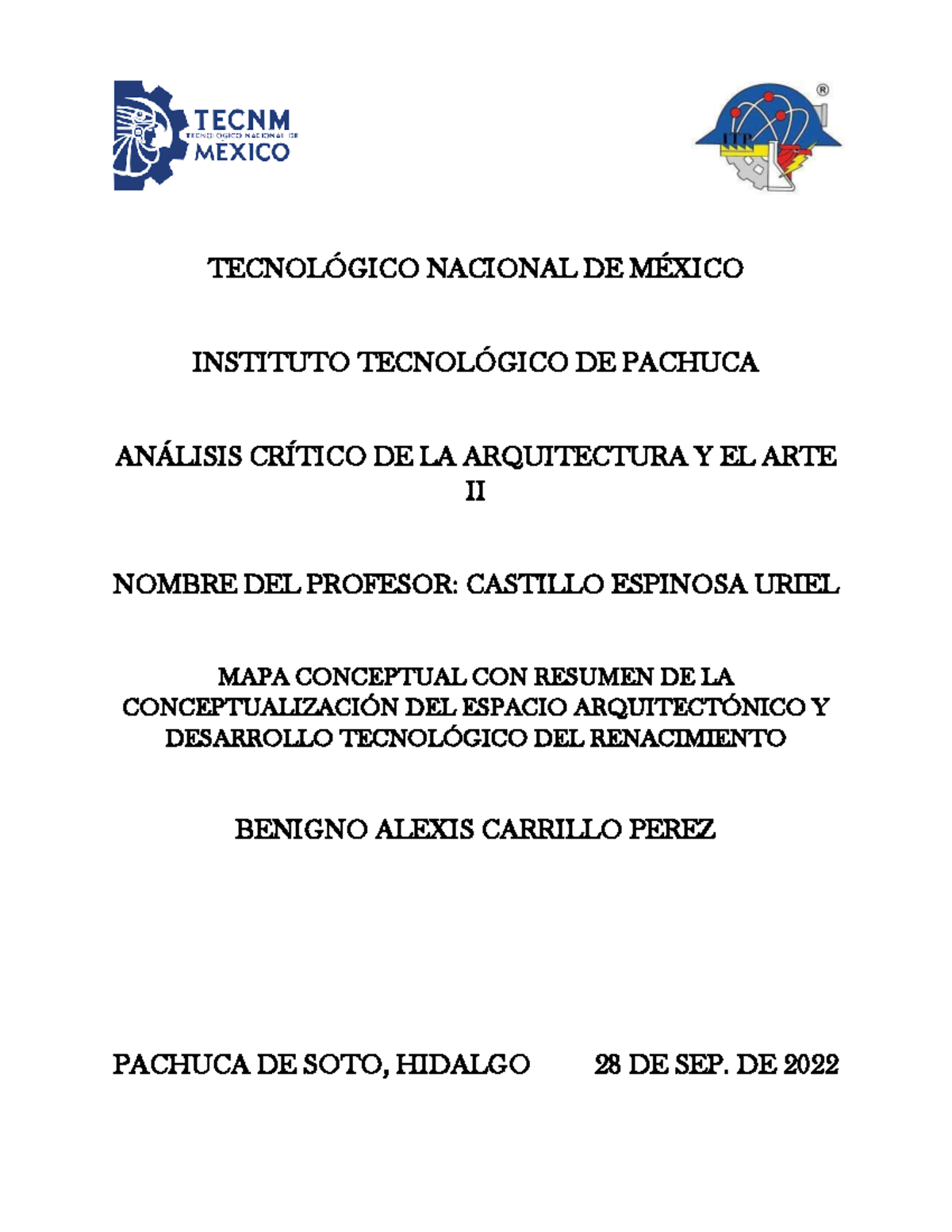 Mapa conceptual - mapa conseptual - TECNOL”GICO NACIONAL DE M.. INSTITUTO TECNOL”GICO DE PACHUCA ...