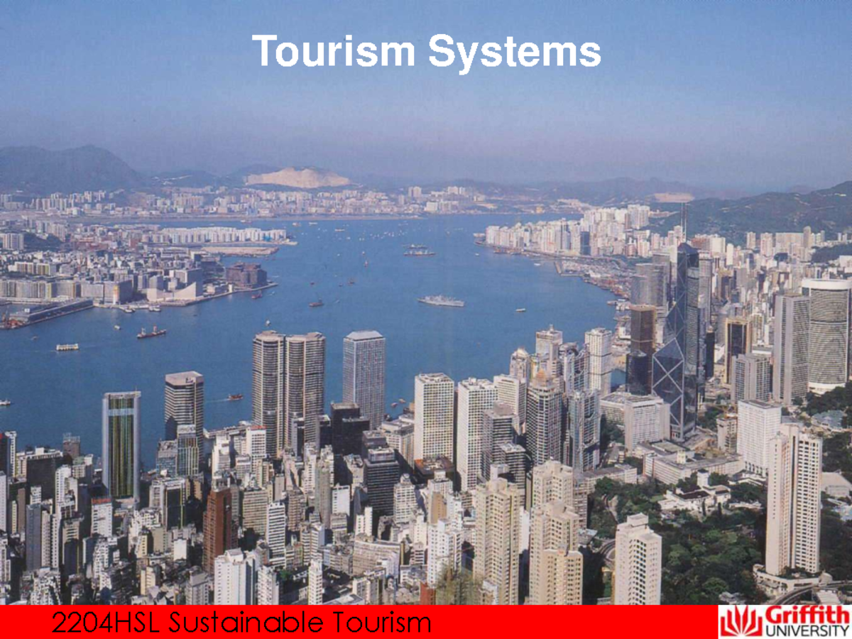 Practical - Tourism Systems - Tourism Systems Tourism Systems ...