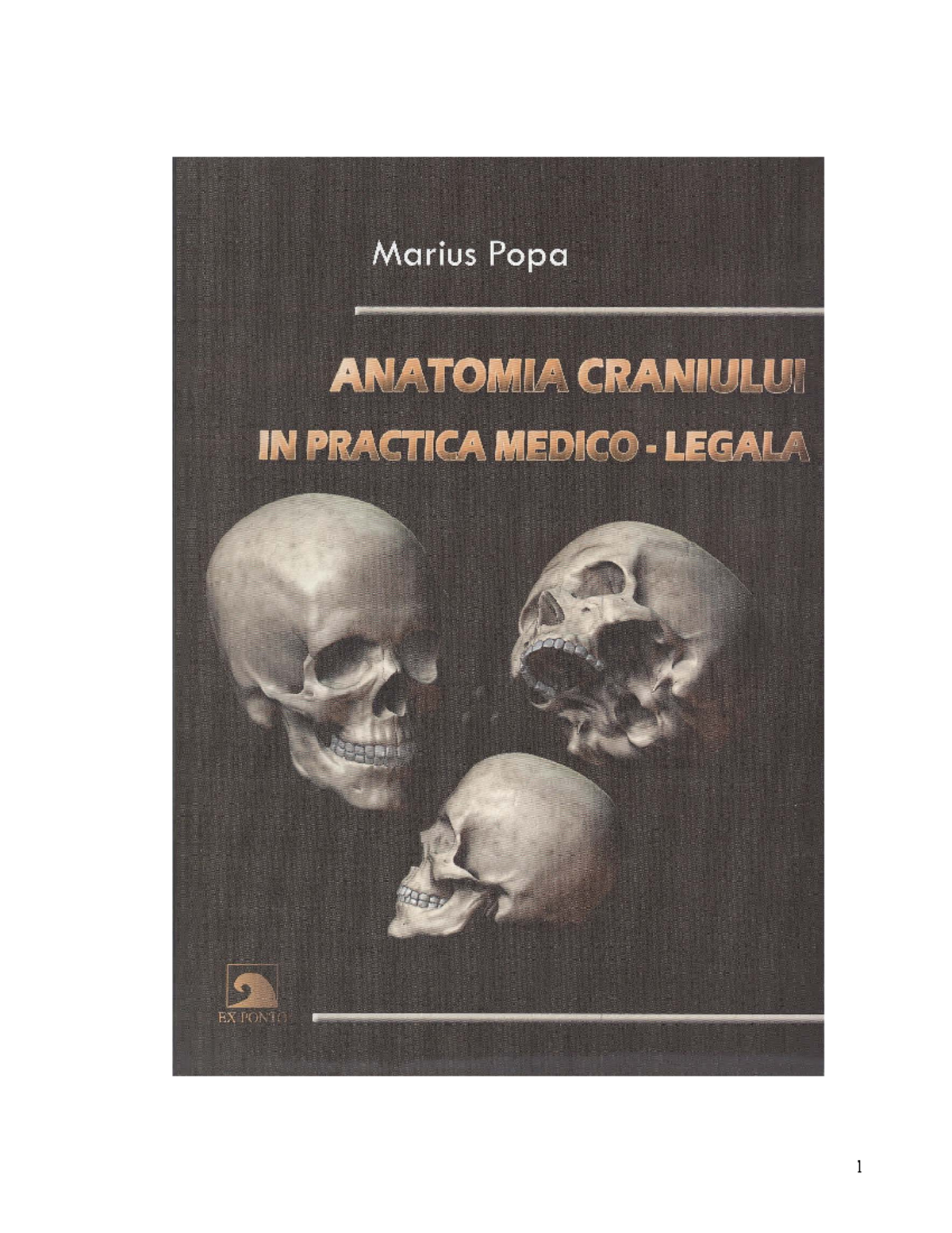 74804606 Anatomia craniului in practica medico legala - MARIUS POPA ...
