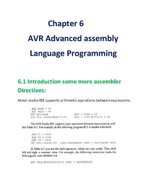 CH0 - Microcontroller - CH Introduction to Computing 0 : Numbering and Coding Systems Decimal ...