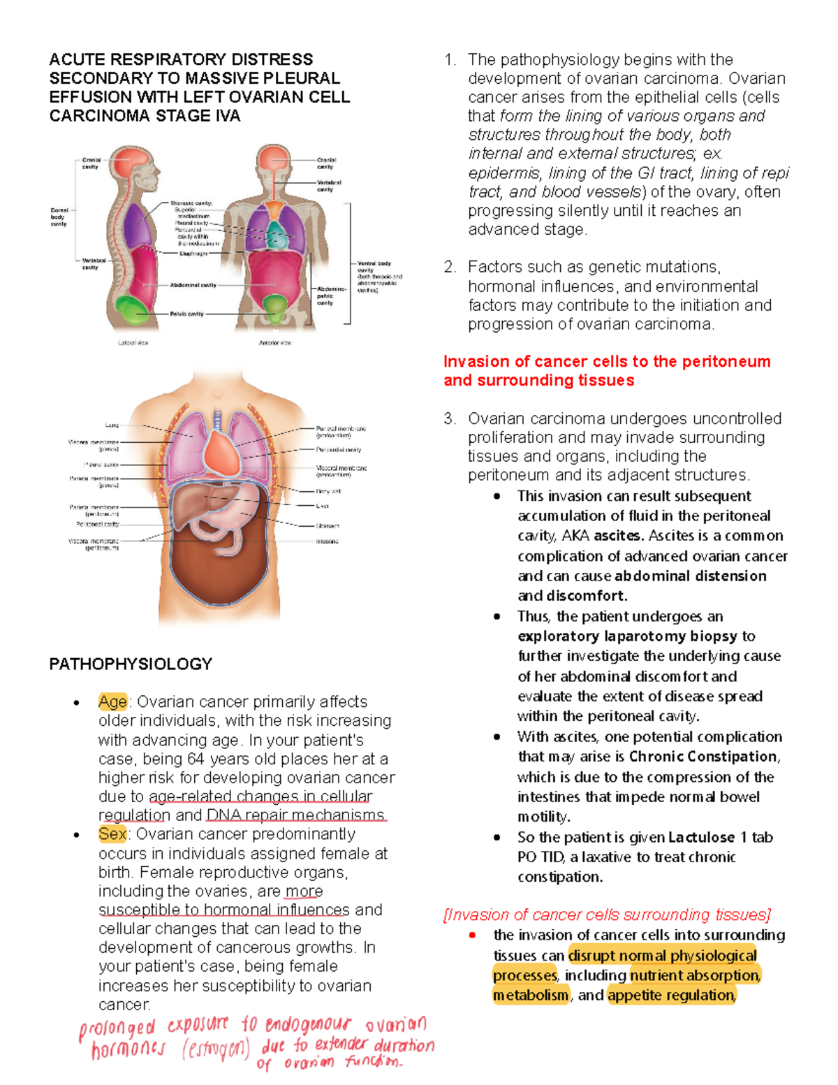 3RD ROT CASE Study ARD 2T MPE LOC - ACUTE RESPIRATORY DISTRESS ...