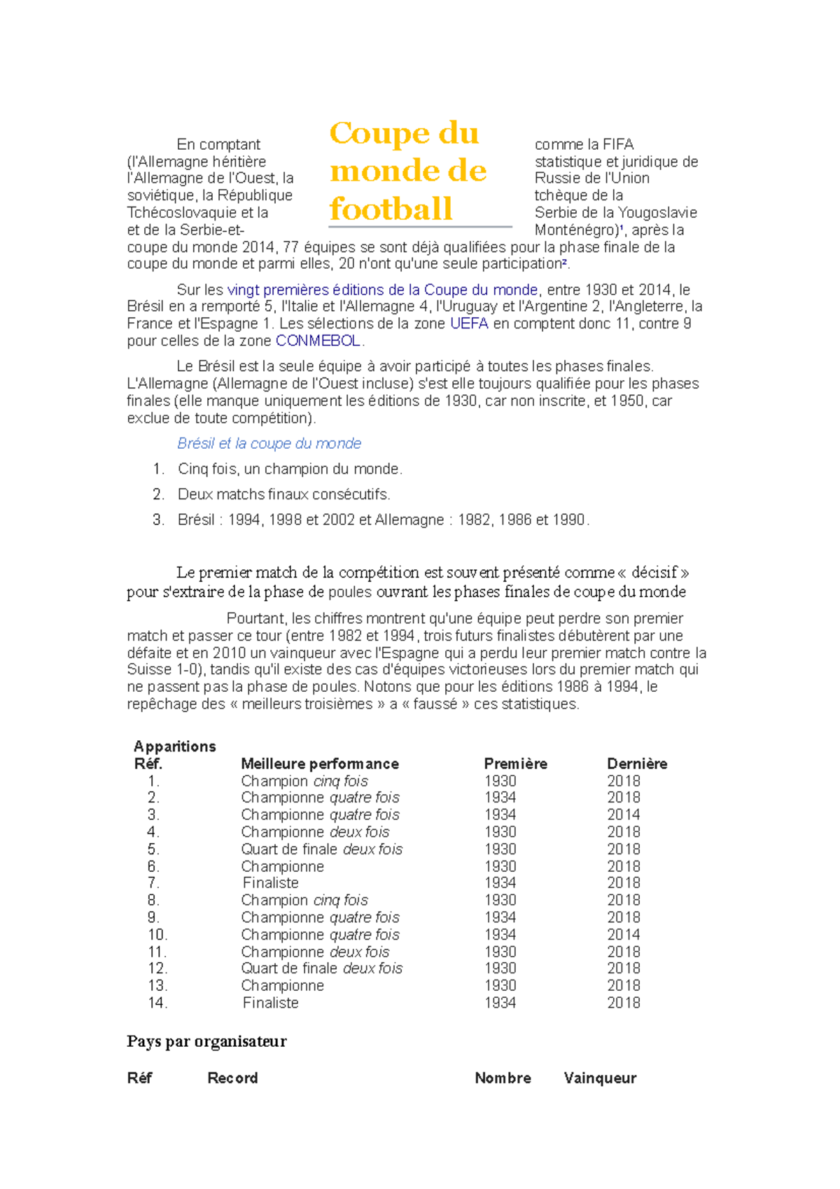 MOS Word2016 Projet 4 - EFM Module Admin Reso V1 examen fin module office - En comptant comme la ...