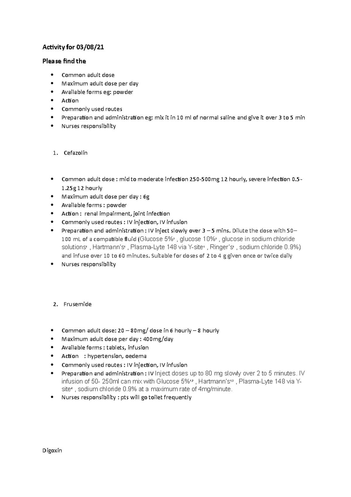 Medication - hi............................ - Activity for 03/08 ...