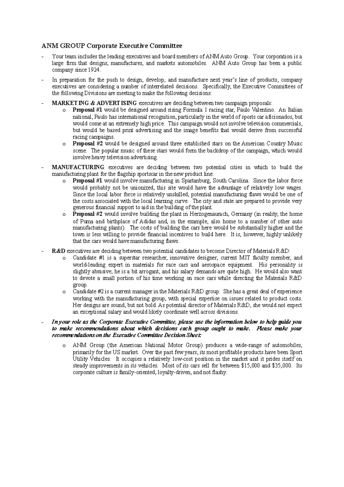 ANM Group Corporate - In-class Assignment - Deprecated API usage: The ...