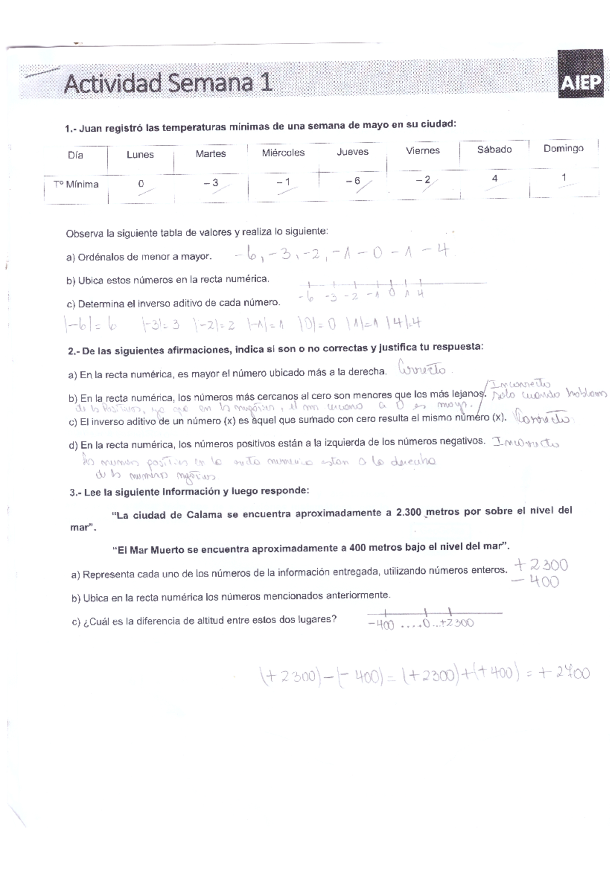 Formativa semana 1 - Matematica para la educacion superior - Studocu
