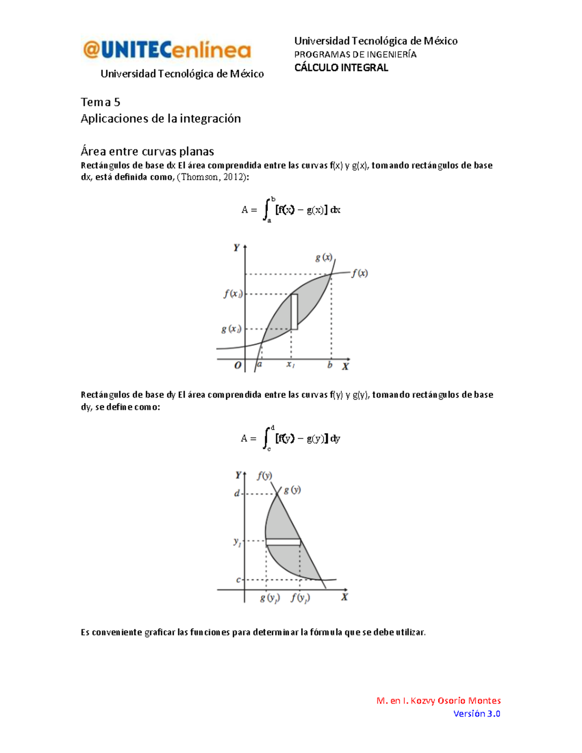 TEMA 5 Proceso para solución de integrales compuestas 1.- - Studocu