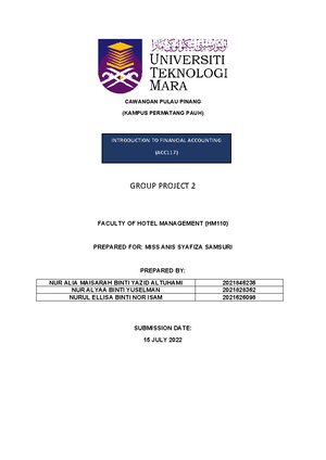 UED 102 (STUDY SKILLS) PORTFOLIO BY INDIVIDUAL - FACULTY OF HOTEL AND ...