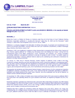 Cover letter for - OFFICE OF COMMISSIONER SOCCORRO B. INTING MEMORANDUM ...