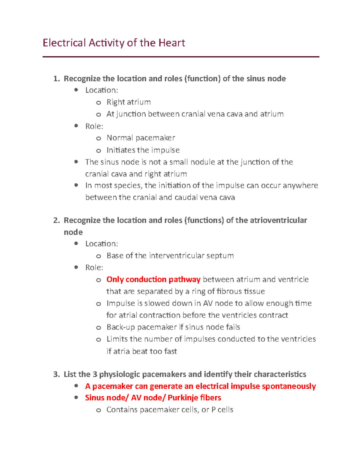 Electrical Activity of the Heart - Electrical Activity of the Heart ...