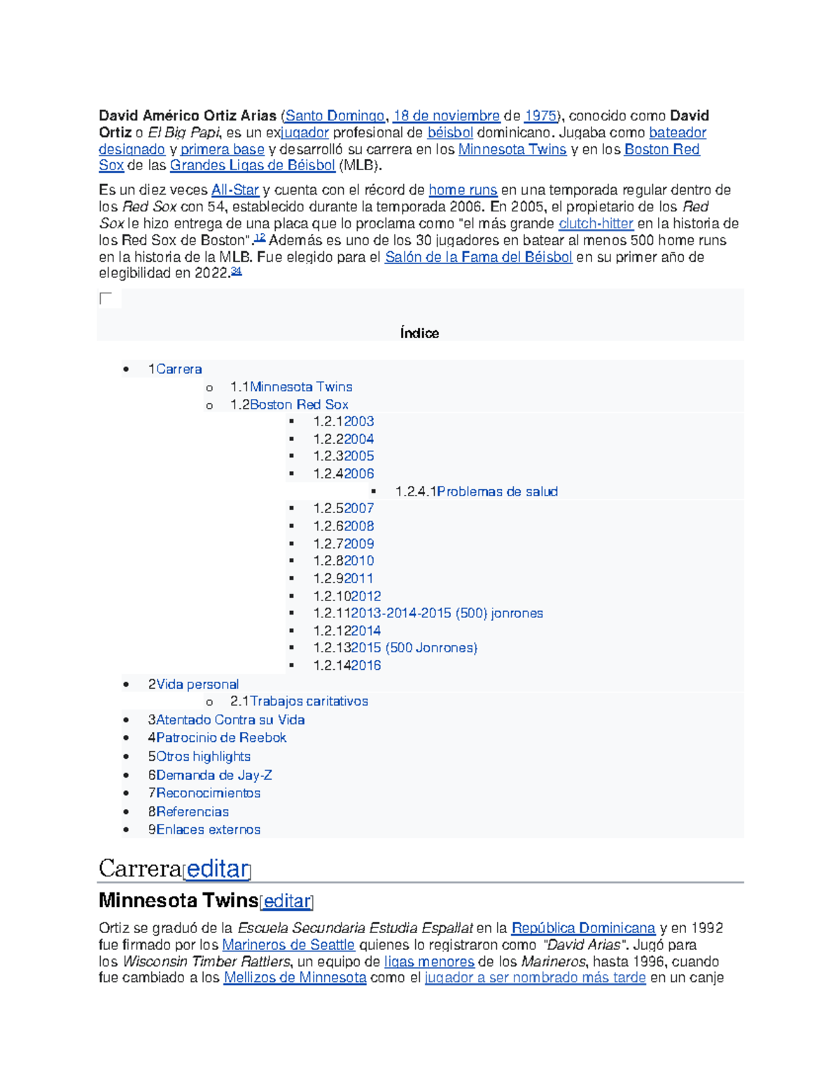 David orti - dddd - David Américo Ortiz Arias (Santo Domingo, 18 de ...