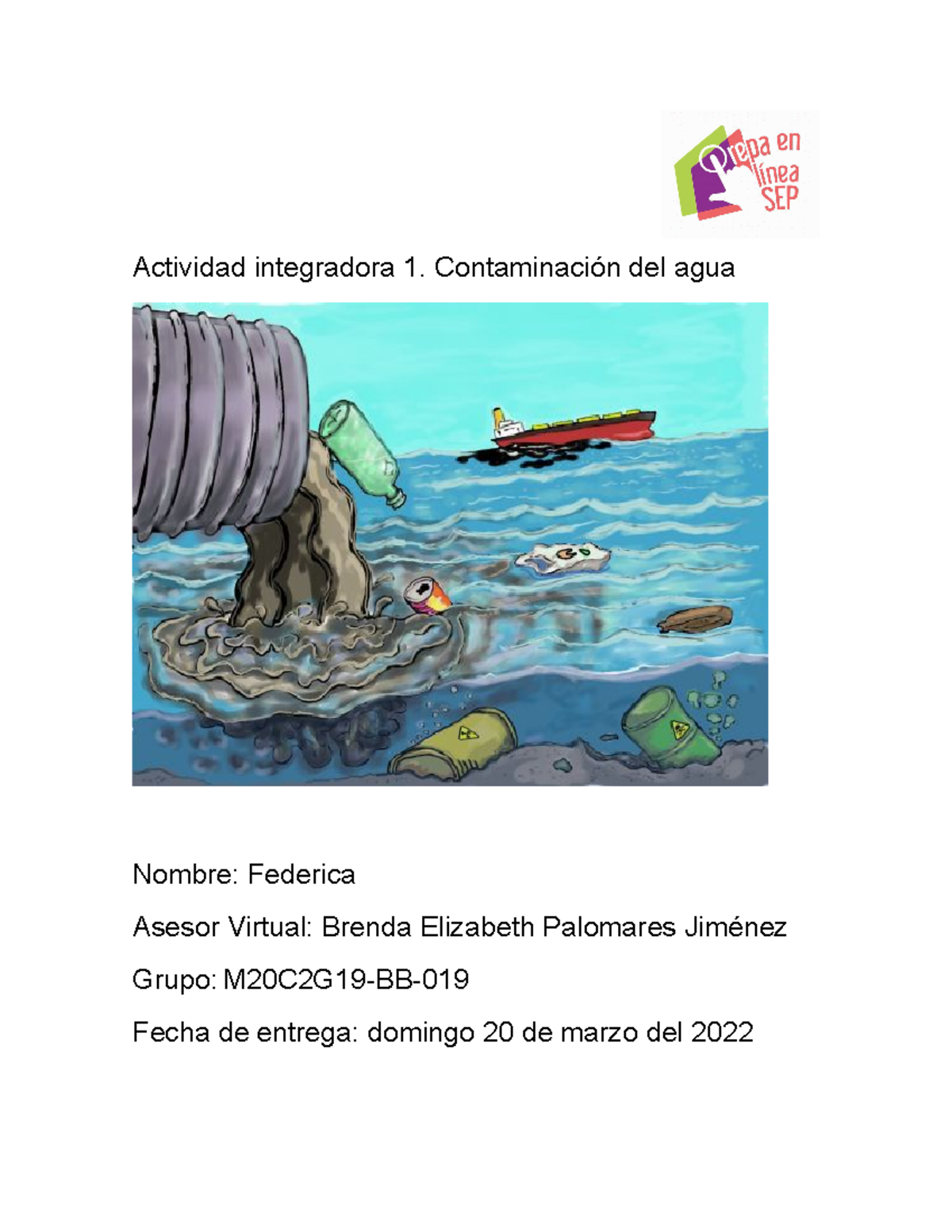 Trabajos completos de Prepa en linea - Actividad integradora 1 ...