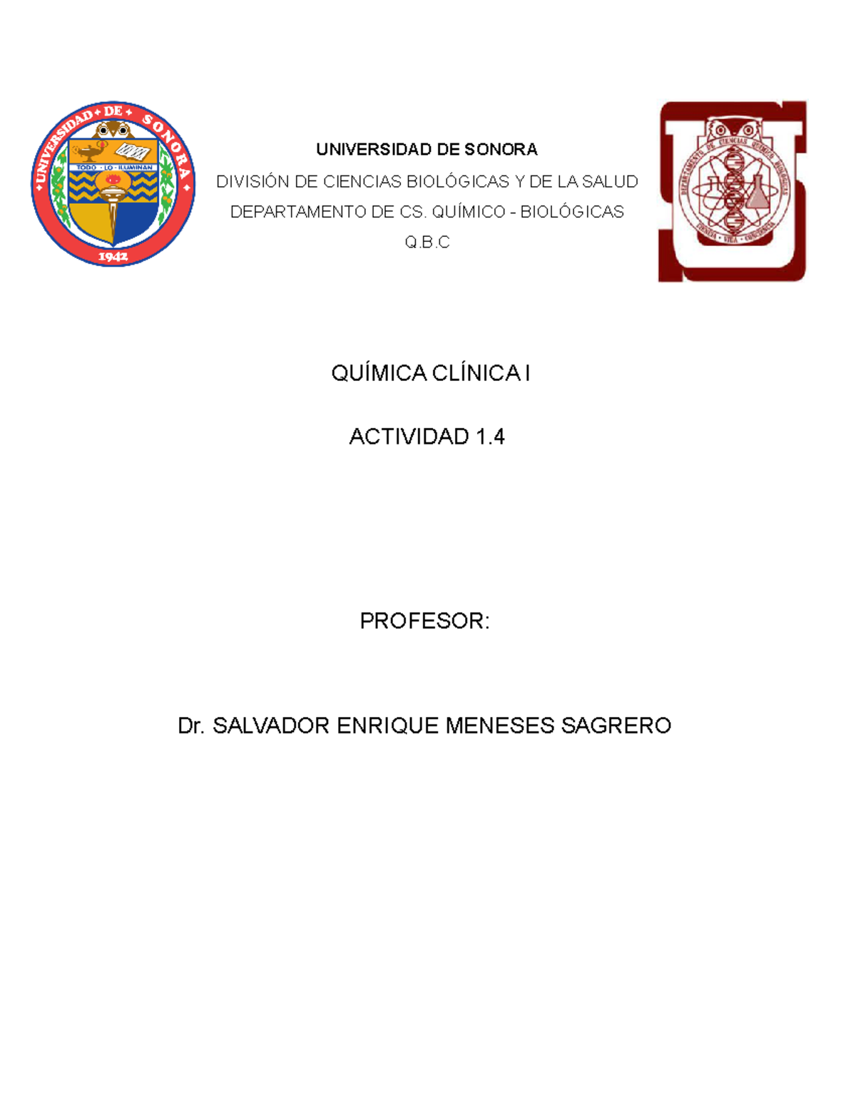 Actividad 1.4 insertos SPINREACT glucosa.... - UNIVERSIDAD DE SONORA ...