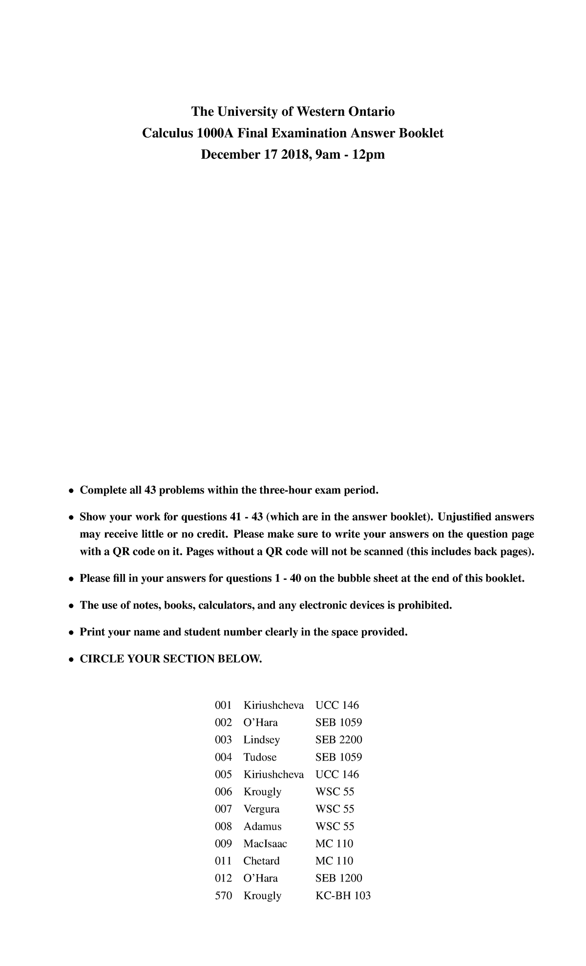 Calc1000A 2018 final book2 print - The University of Western Ontario ...