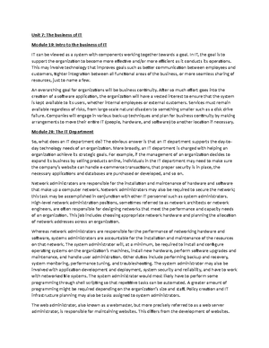 C182 Introduction to IT - WGU - StuDocu