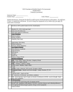 Skills Checklist - Infection Control Hand Hygiene - atitesting ©2022 ...