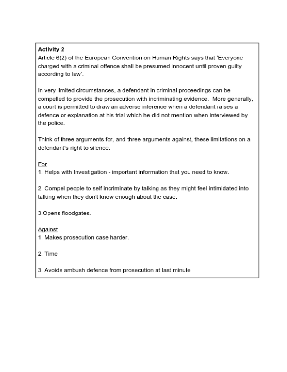 Human rights - Studocu