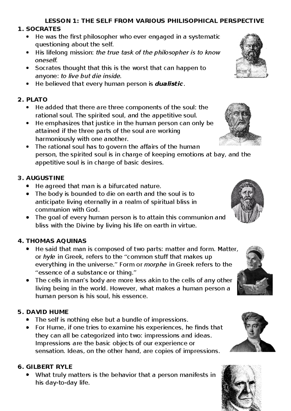 Inbound 8317060131706077316 - LESSON 1: THE SELF FROM VARIOUS ...