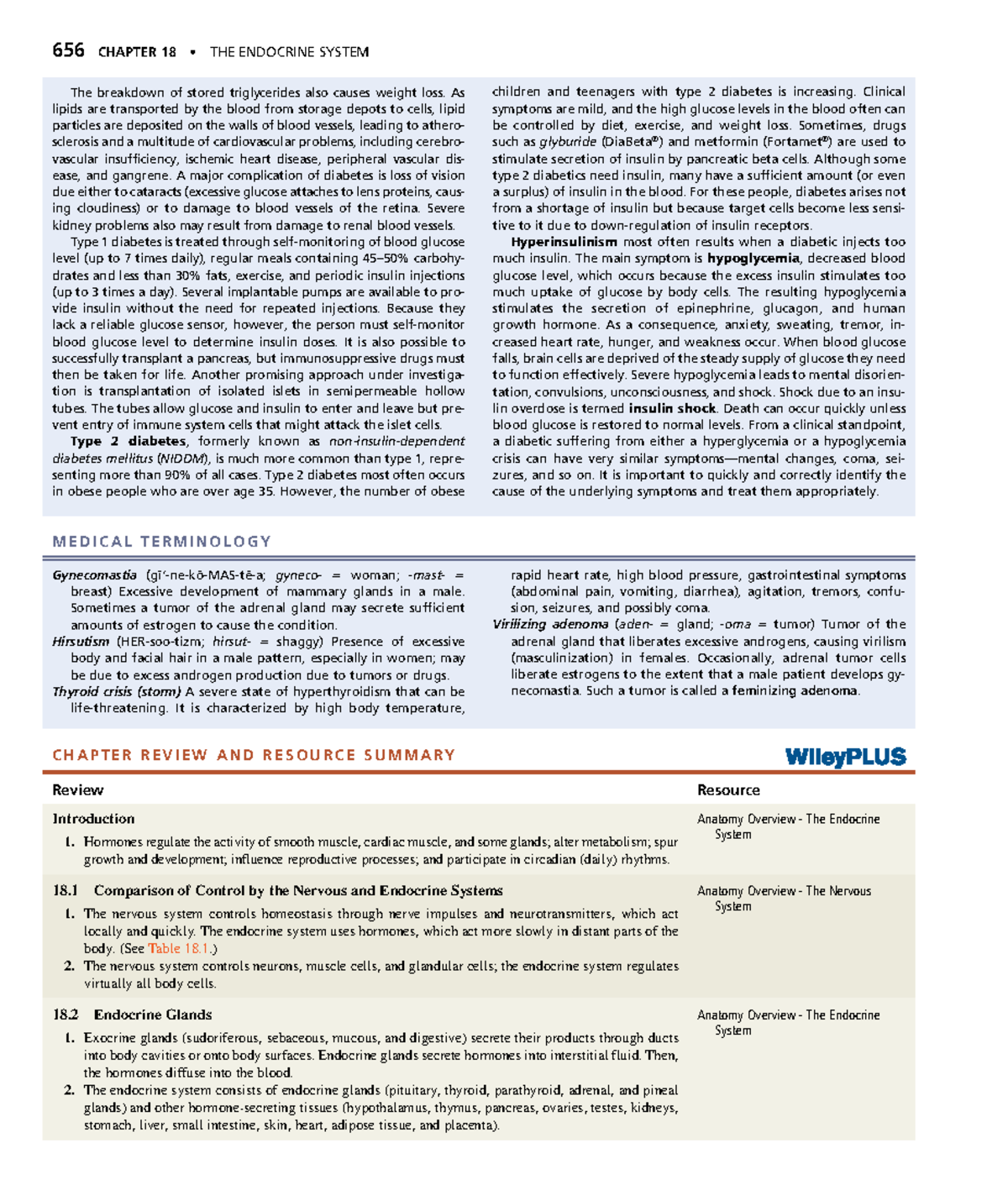 Anatomyand Physiology-230 - 656 CHAPTER 18 • THE ENDOCRINE SYSTEM The ...