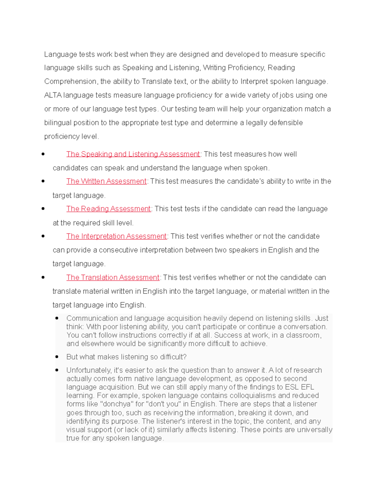 Language - English - Studocu