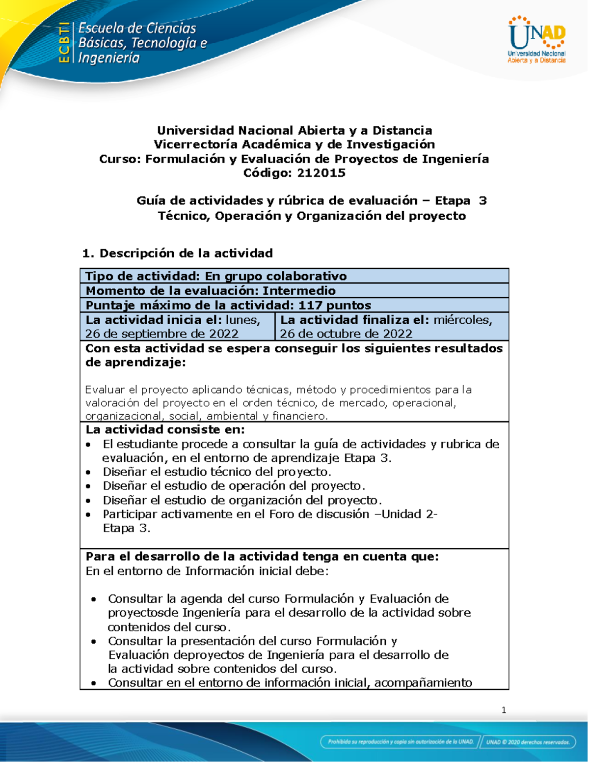 Guía de actividades y rúbrica de evaluación - Unidad 2- Etapa 3 ...