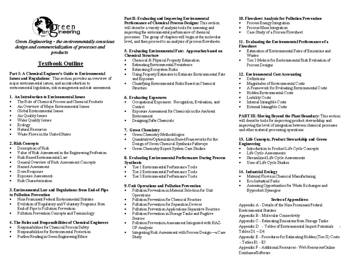 Green-engineering - all explanation about green engineering which ...