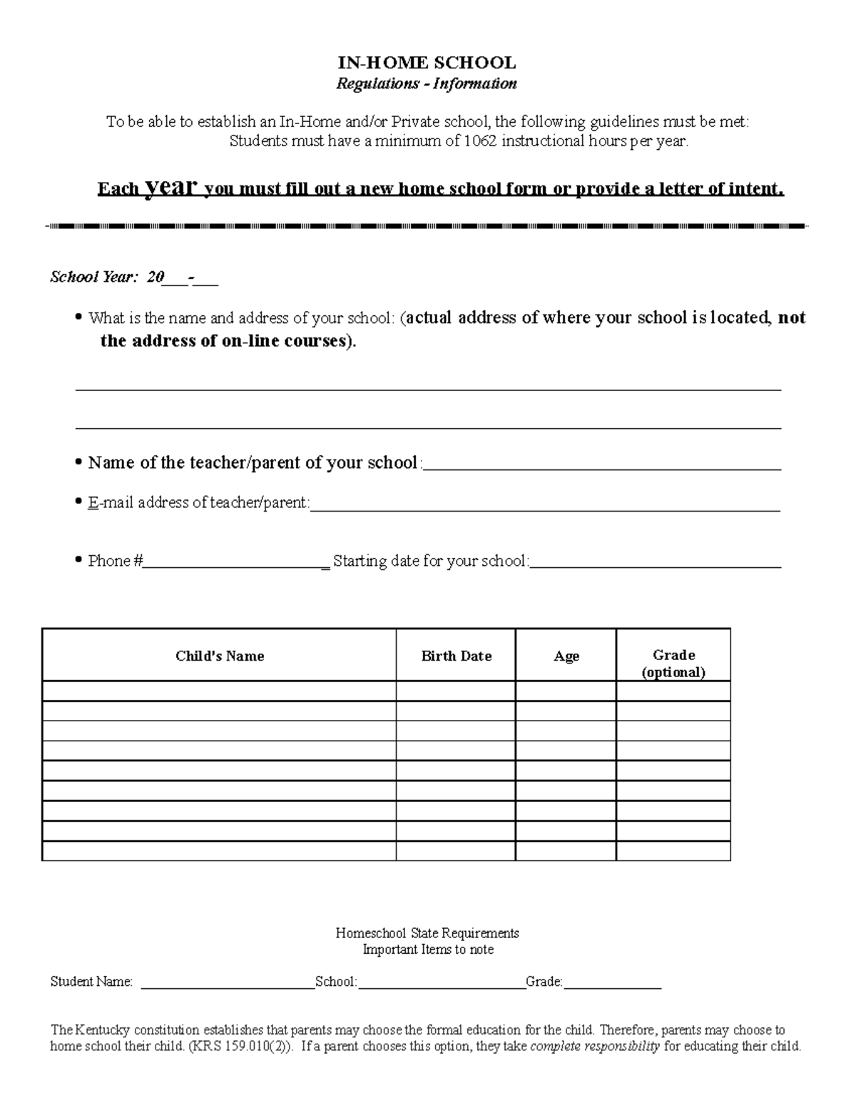 Homeschool%20form%20with%20letter - IN-HOME SCHOOL Regulations ...