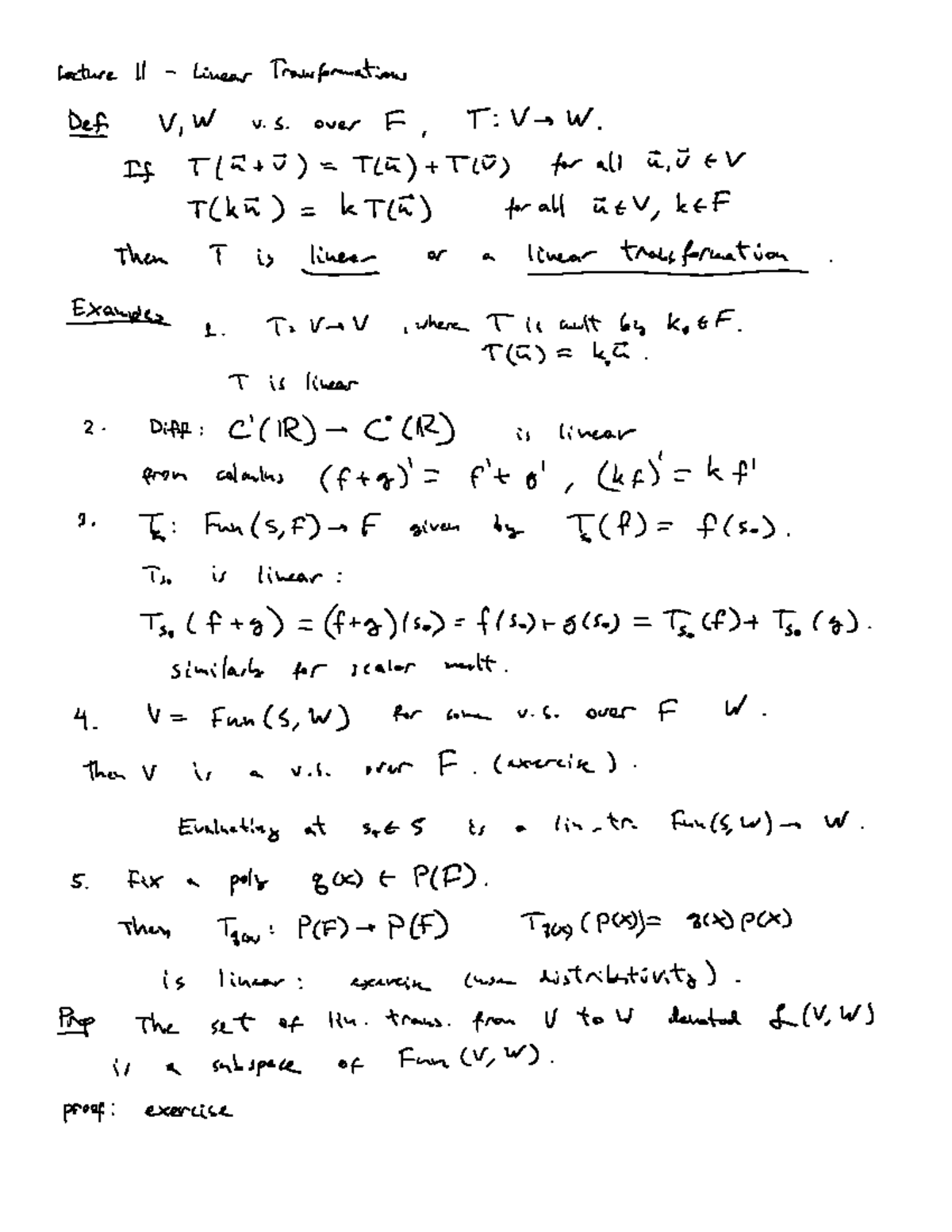Lecture 11 notes - Math 135 - Studocu