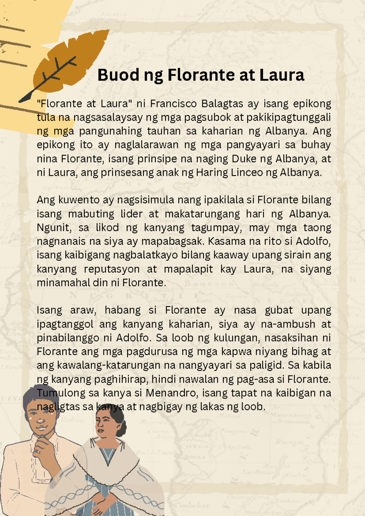 Florante at Laura - "Florante at Laura" ni Francisco Balagtas ay isang ...