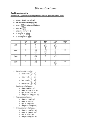 Wiskundewijzer getallenkennis sv - POSITIETABEL om de waarde van elk ...