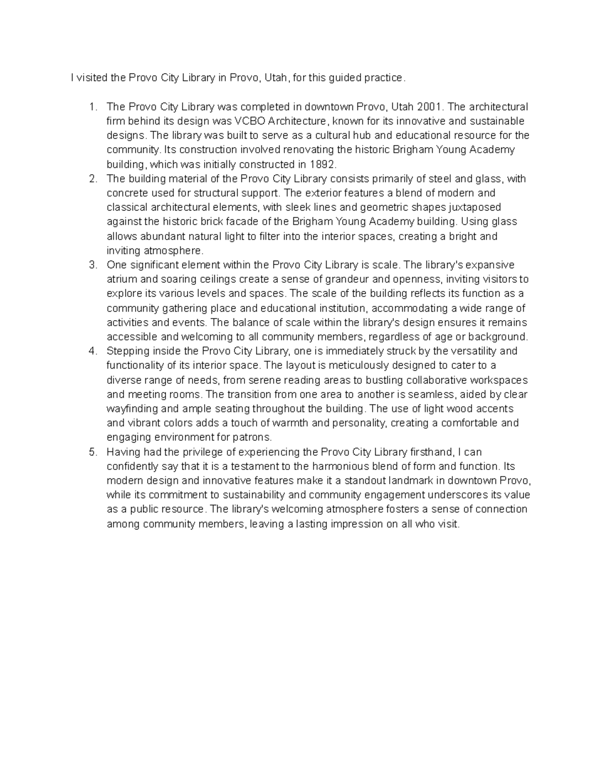 Provo Library - I visited the Provo City Library in Provo, Utah, for ...