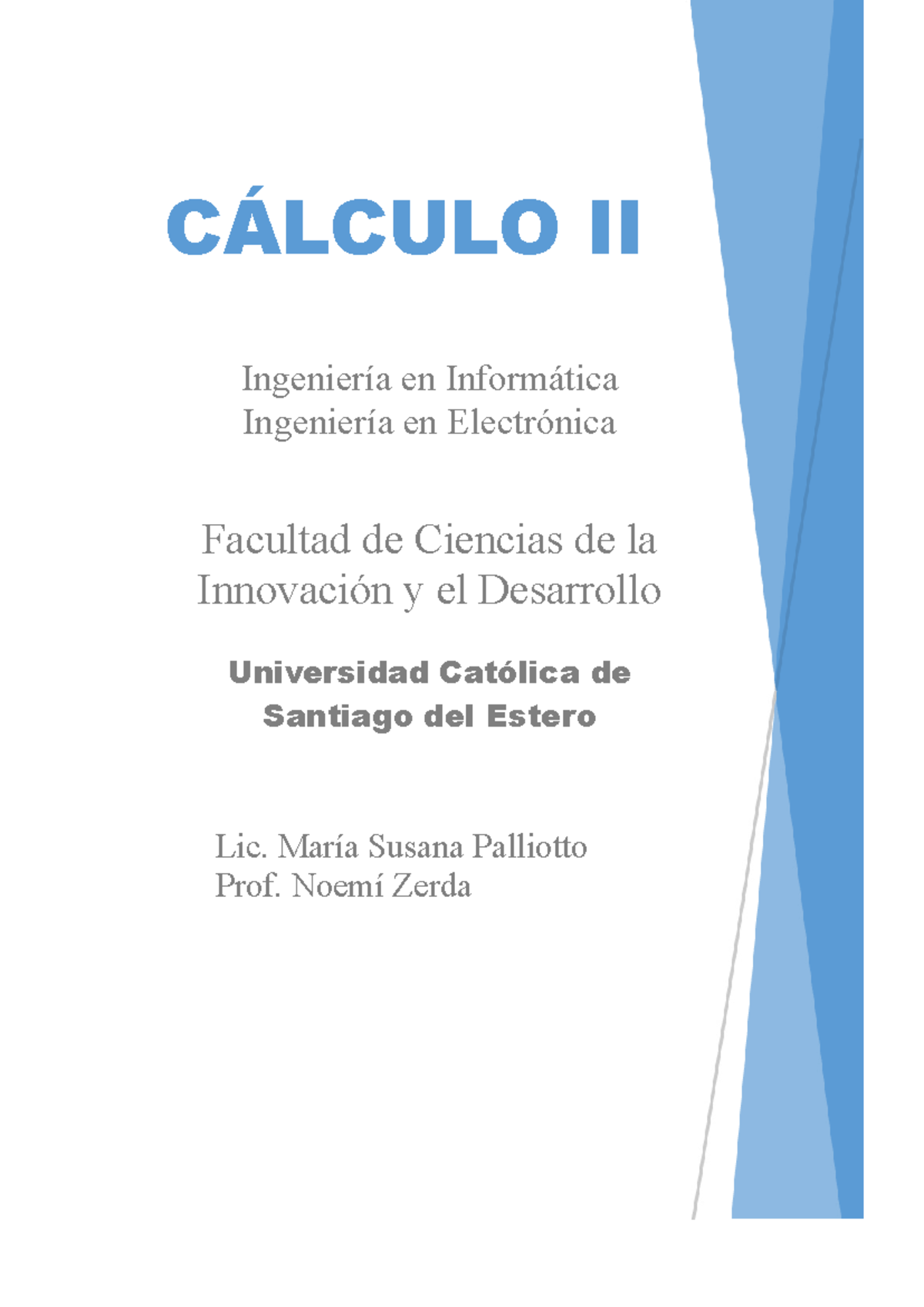 Calculo II Unidad II Integrales - CÁLCULO II Ingeniería en Informática ...