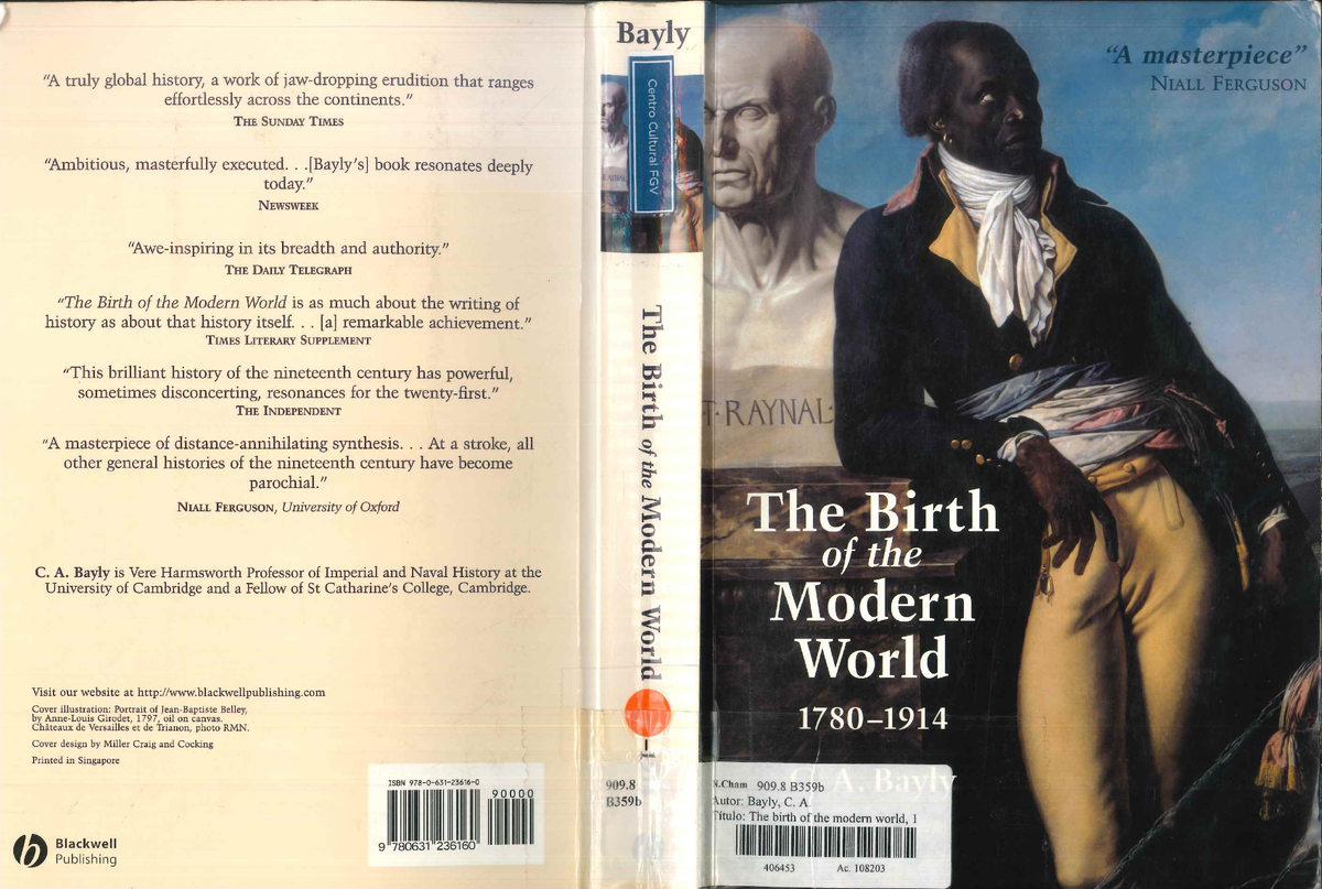 Christopher Bayly - The Birth of the Modern Nation - Capítulo 4 ...