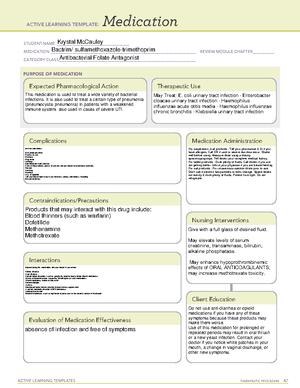 Drug Card 4 Metformin - Nursing Drug Cards - STUDENT LEARNING OUTCOMES ...