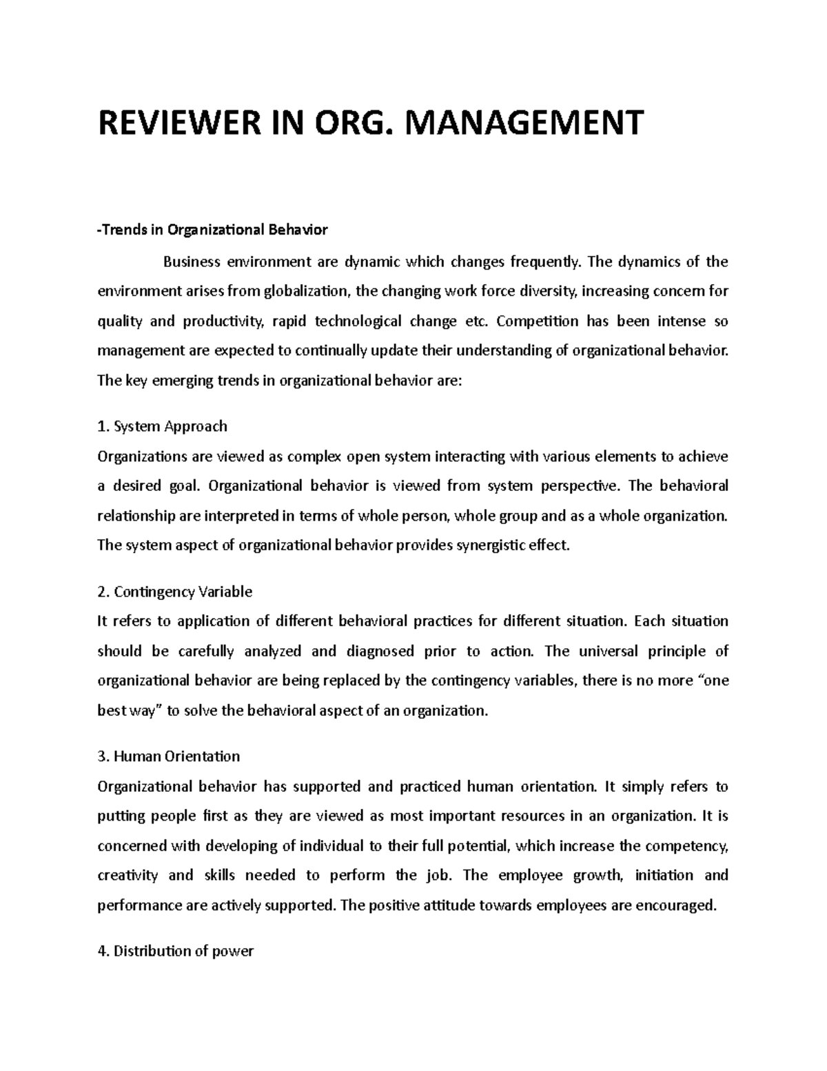 Reviewer in Org. Management Finals - REVIEWER IN ORG. MANAGEMENT ...