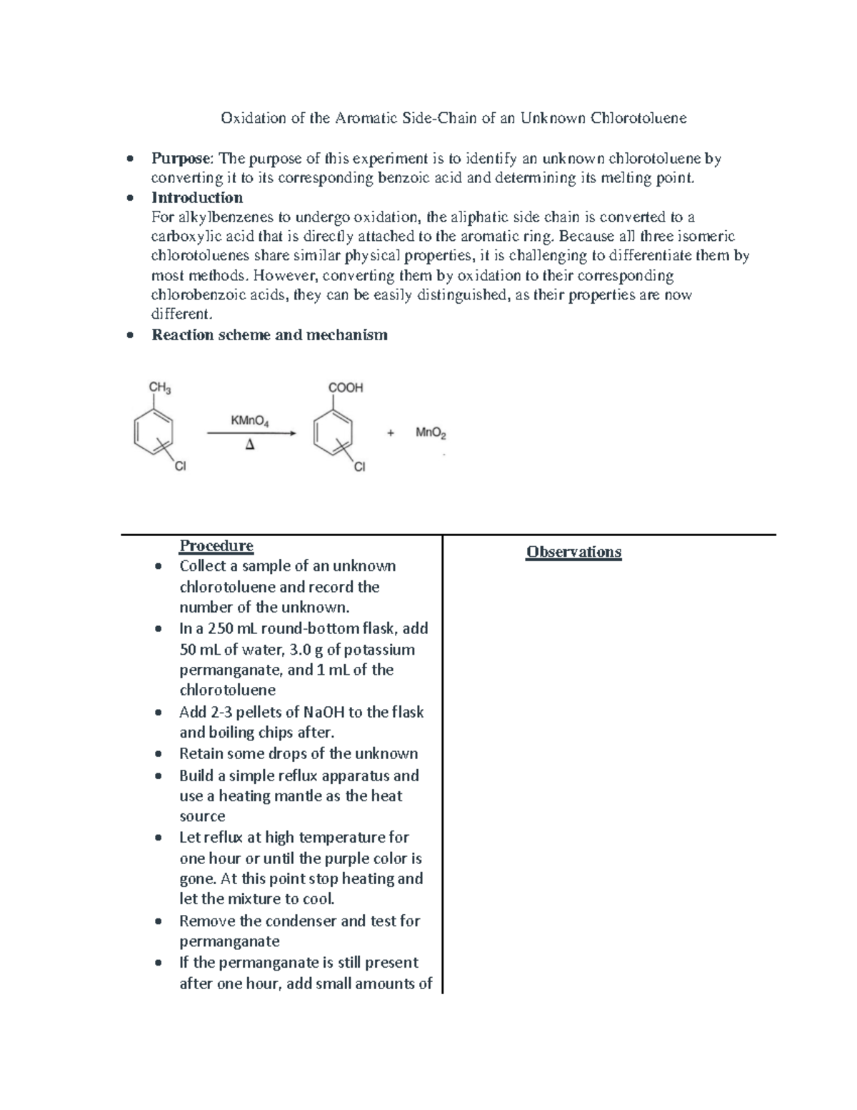 Oxidation of the Aromatic Side. pdf-2 - Oxidation of the Aromatic Side ...