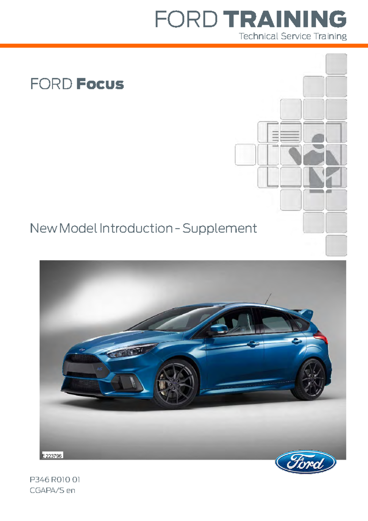 RS Technical Training Manual - FORD TRAINING Technical Service Training ...