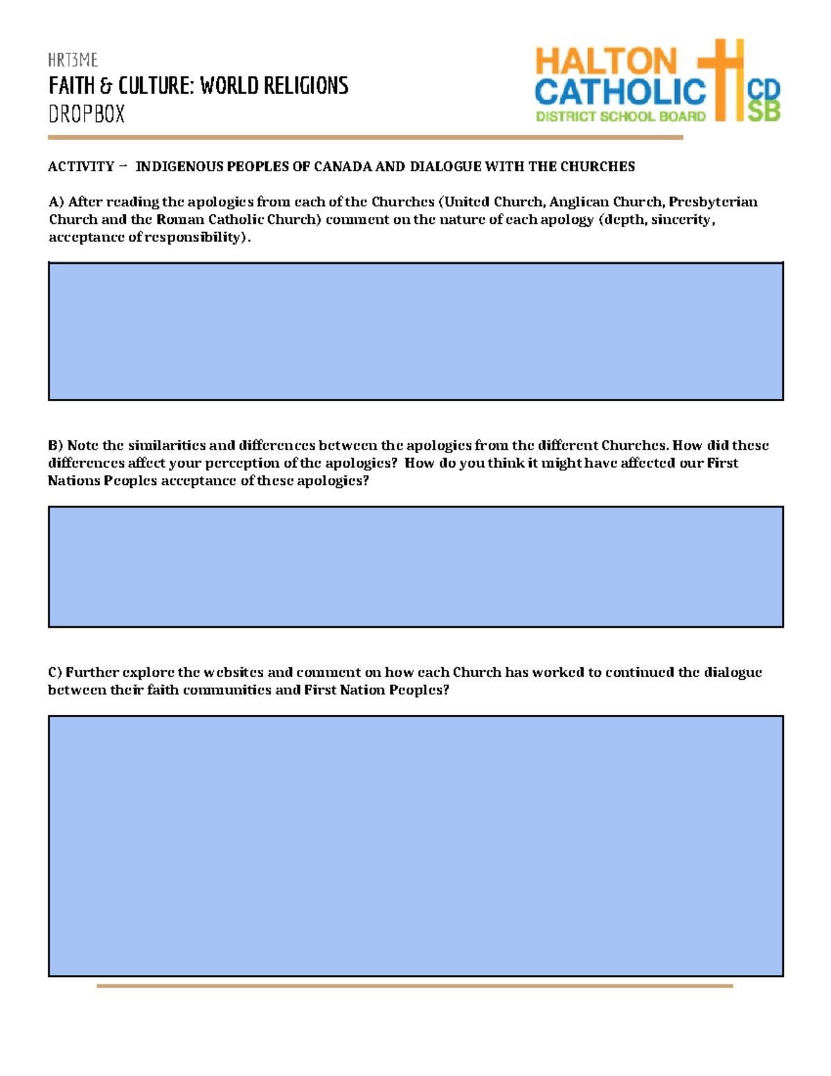 Religion churches - HRT3ME FAITH & CULTURE: WORLD RELIGIONS DROPBOX ...