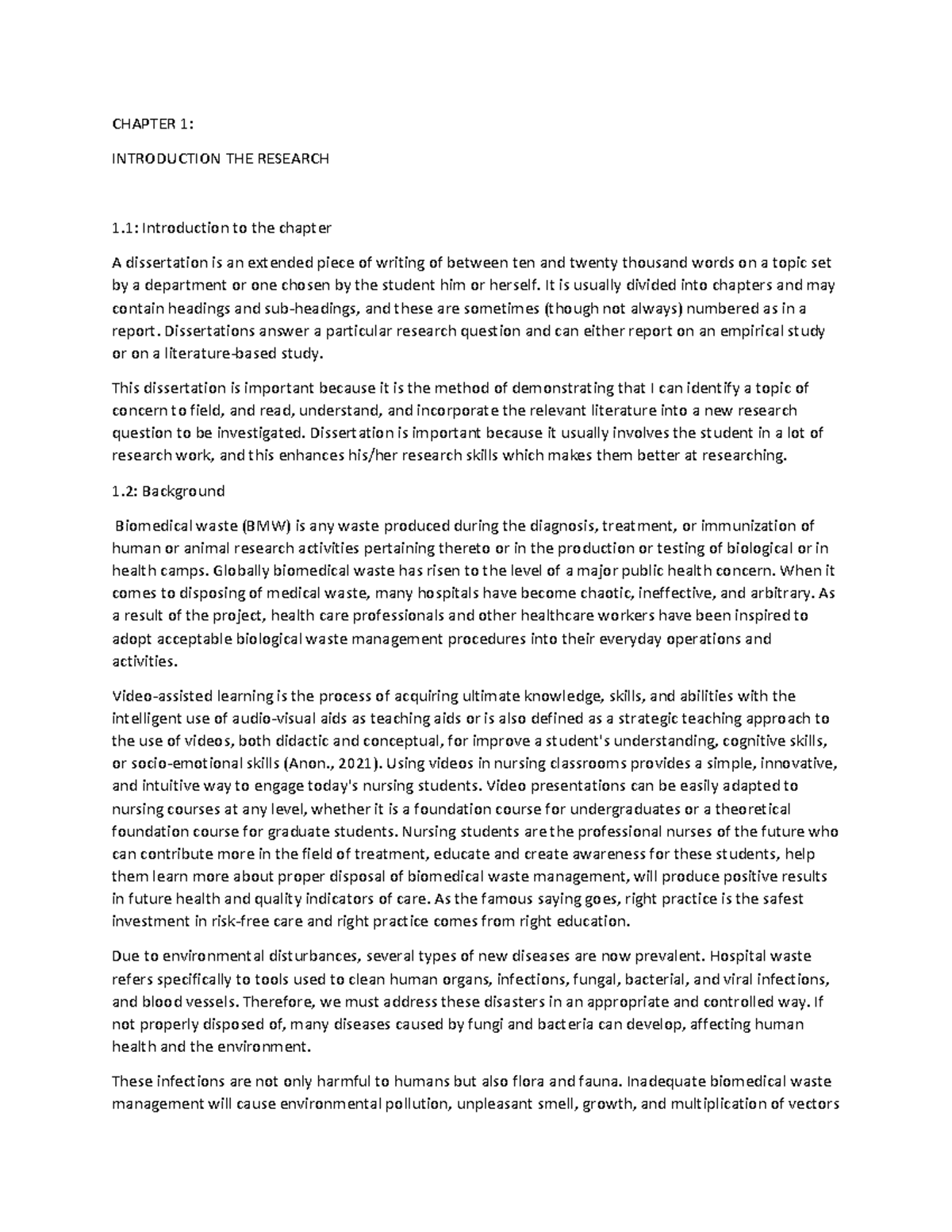 Chapter 1 - jsdkjds - CHAPTER 1: INTRODUCTION THE RESEARCH 1 ...