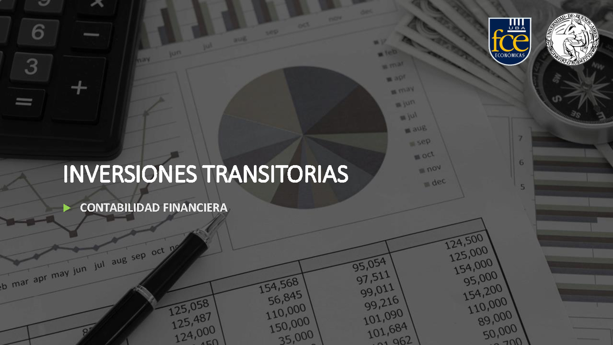 Inversiones Transitorias (2024) - INVERSIONES TRANSITORIAS CONTABILIDAD FINANCIERA INVERSIONES ...