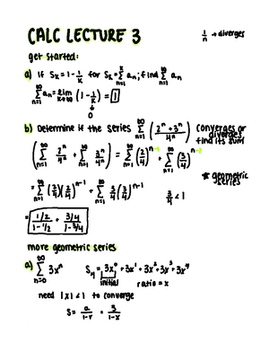 Calculus Lecture 10 (06-02-22) - CALC LECTURE 10 getstarted a Élan x ul ...