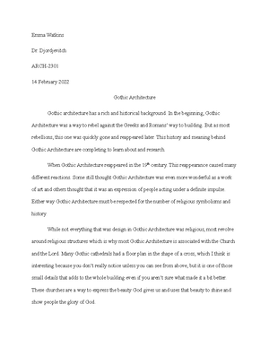 Document 1 - Modern architecture notes - Theory and History Notes 4/19 ...