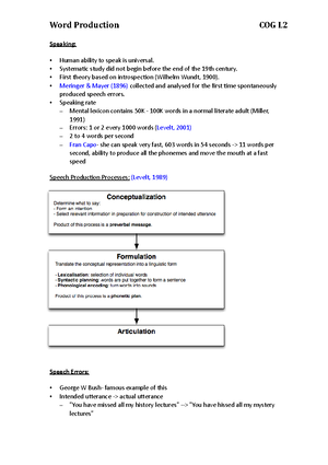 Shallow Processing - Lecture note 1-12 - Shallow Processing Friday, 23 ...