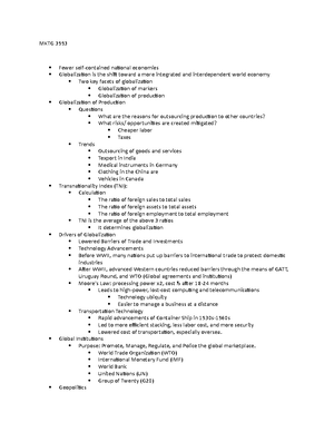 Government Intervention Tools - MKTG 3993 How a government can ...