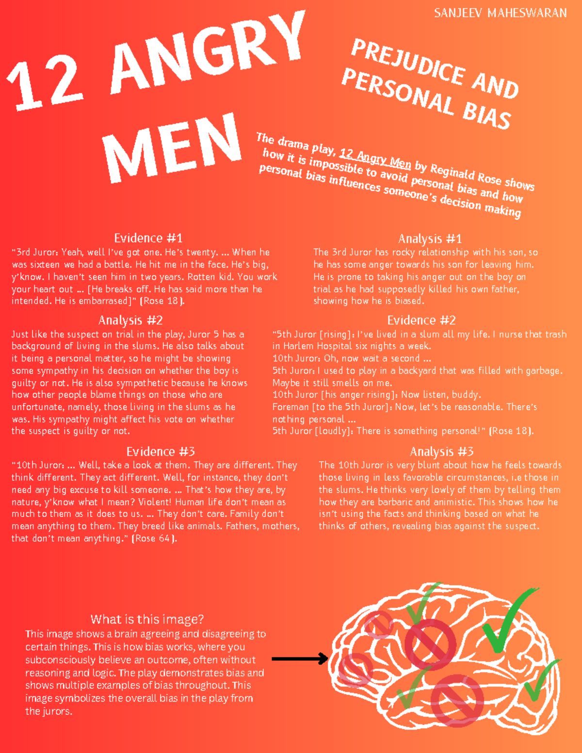 12 Angry Men - asdfgh - 12 ANGRY MEN SANJEEV MAHESWARAN Analysis ...