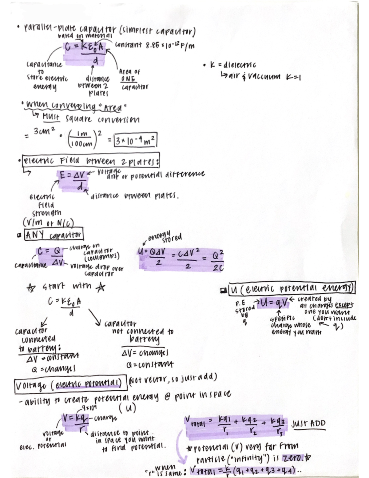 Capacitor voltage - This is a KEY summary of the content from this ...