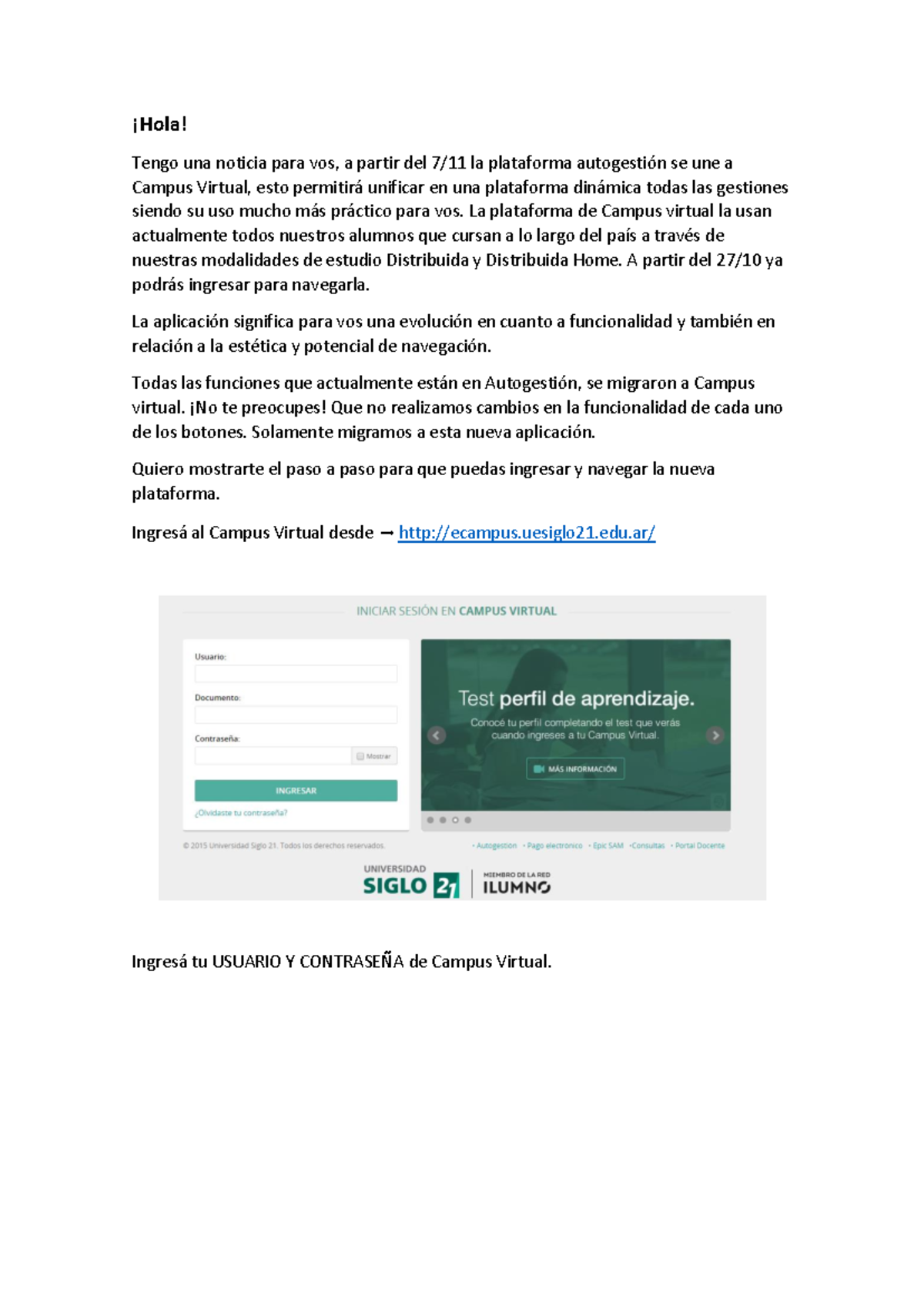Instructivo campus virtual mp ms mriv migracion autogestion a campus 26 ...
