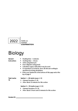 Module 3 - Biological Diversity - Preliminary – Year 11 – Biology ...